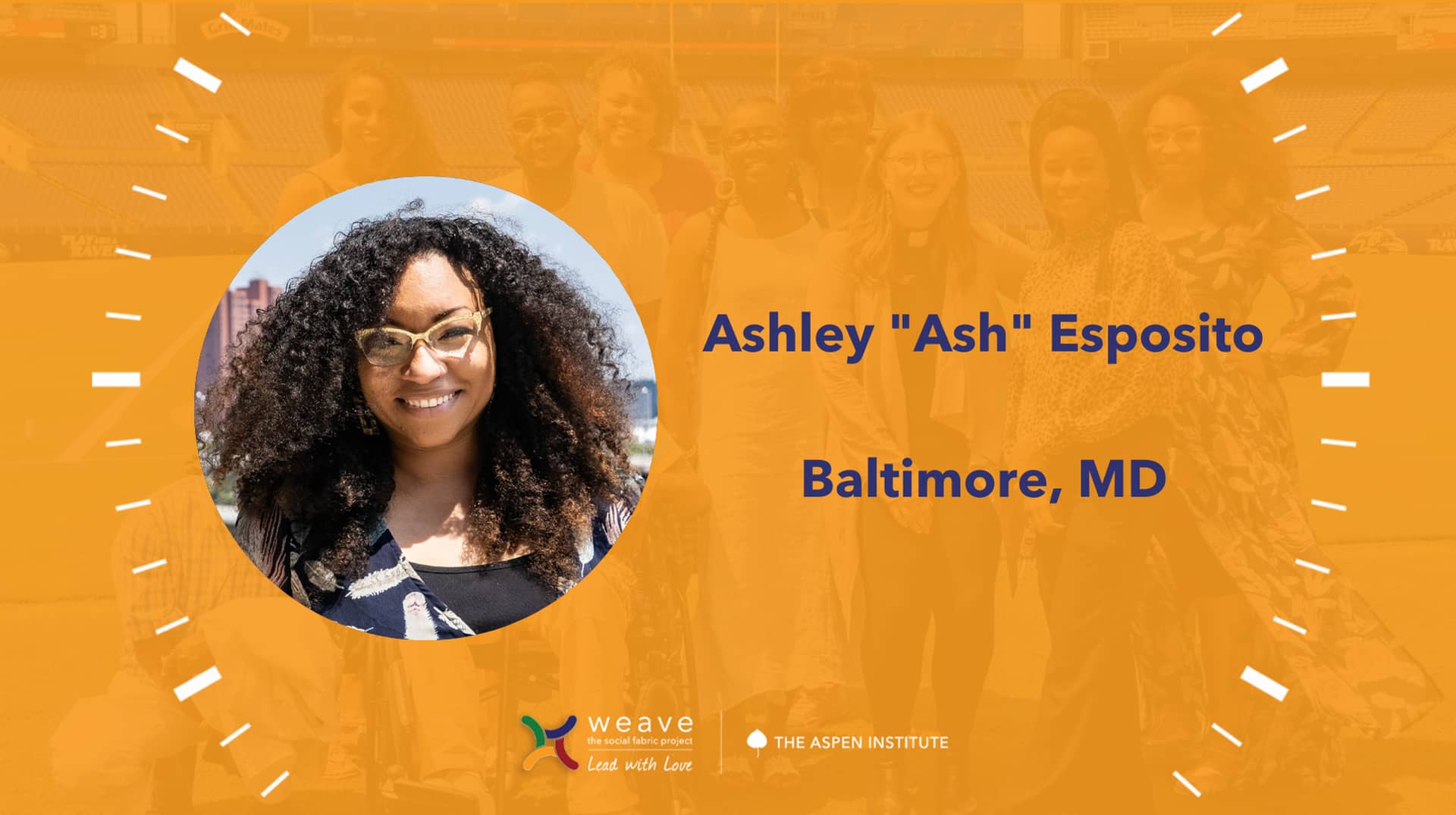 Ashley "Ash" Esposito - Weaving in 400 Seconds on Vimeo