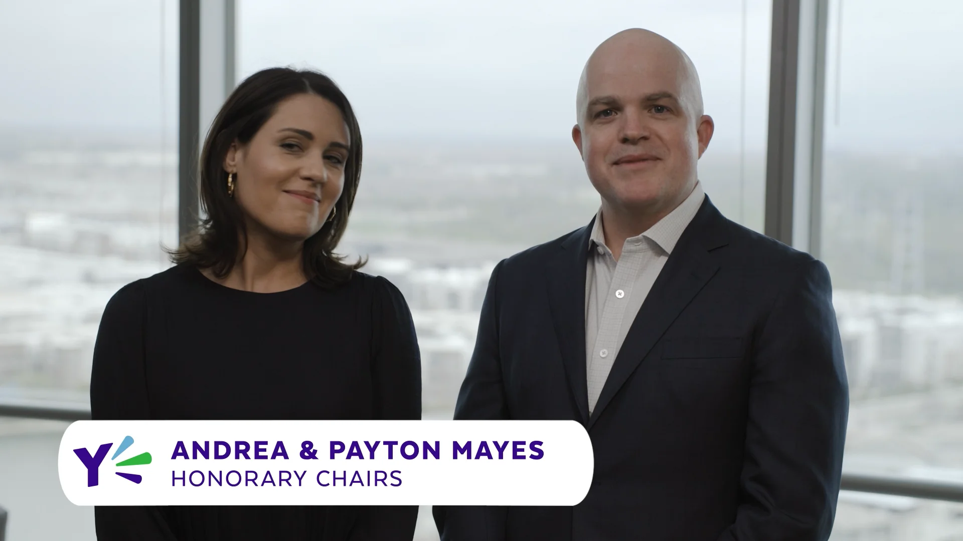 A Special Message from Celebration Honorary Chairs Andrea and Payton Mayes