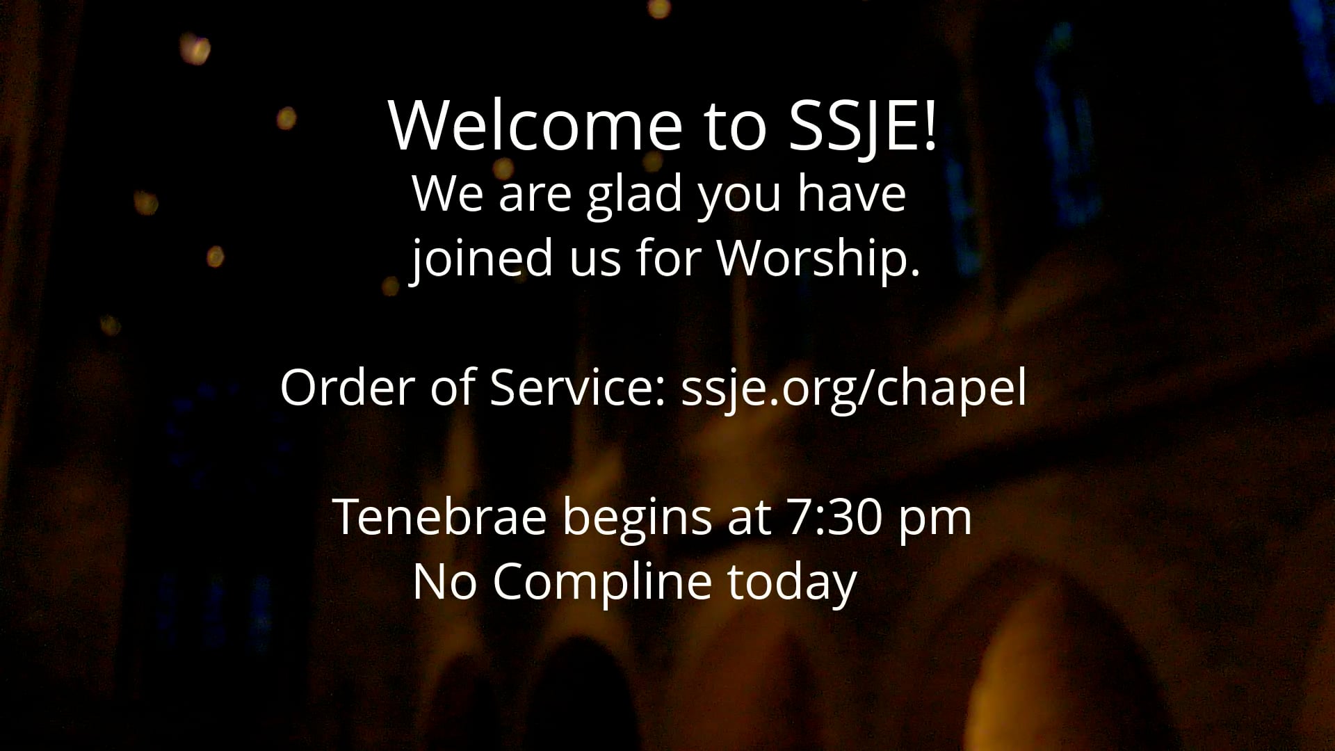 SSJE on Vimeo