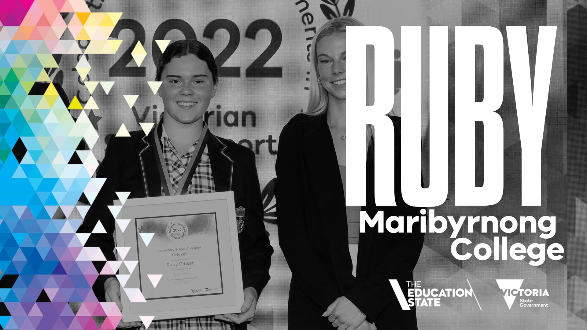 Ruby (Maribyrnong College) Cricket Award on Vimeo