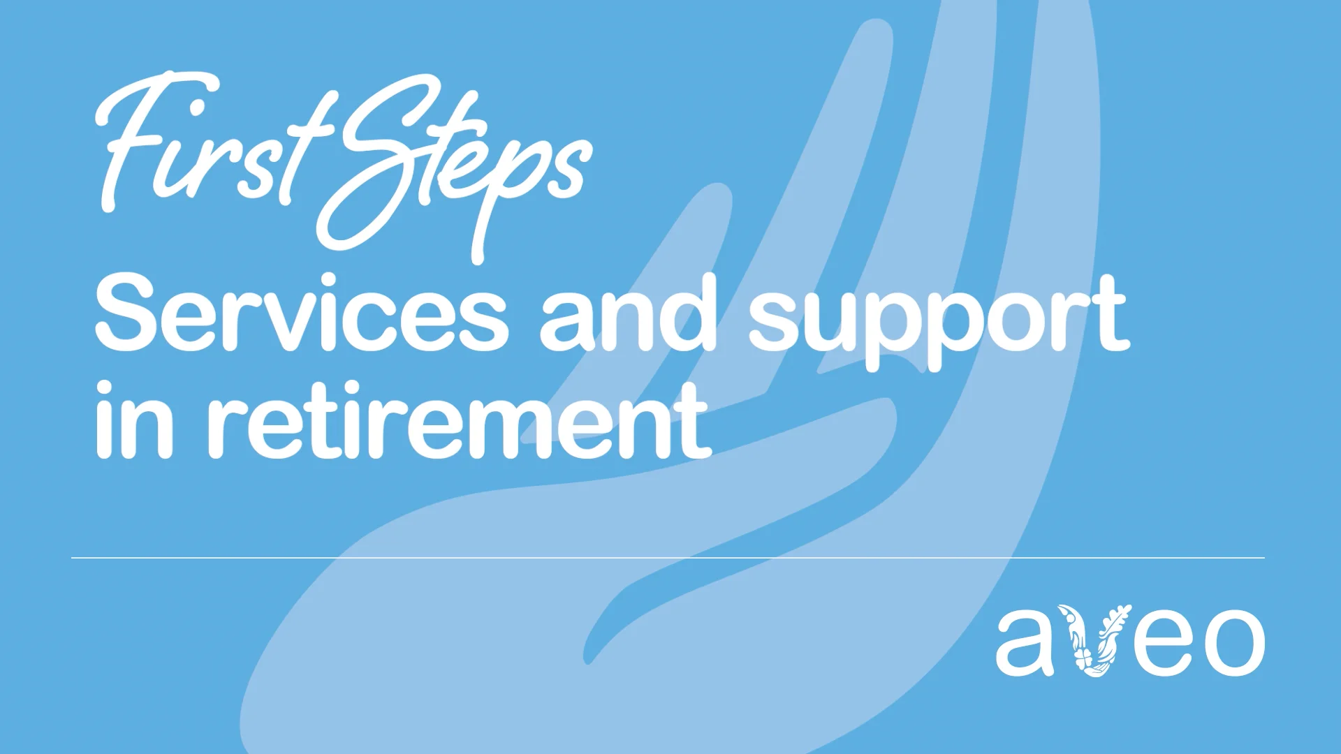 First Steps: Services and support in retirement with Alice Borrows on Vimeo
