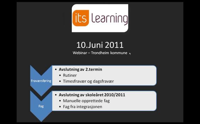 Trondheim kommune itslearning on Vimeo