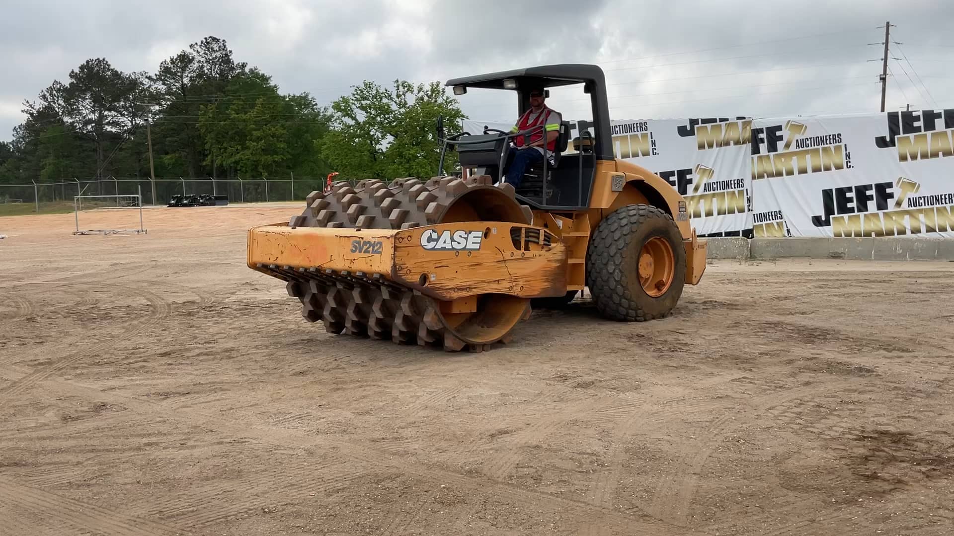 2011 CASE SV212 SINGLE DRUM VIBRATORY ROLLER SN NBNTC3033 on Vimeo