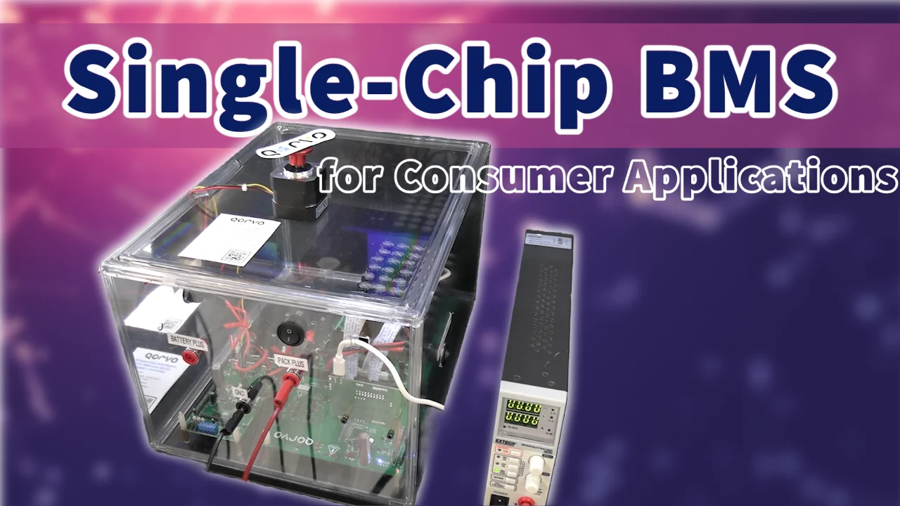 Single-Chip BMS for Consumer Applications