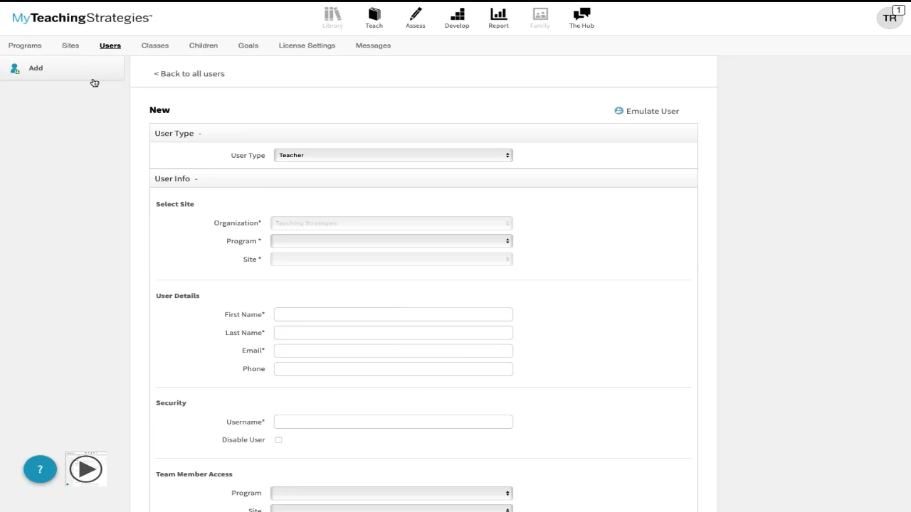 Ready-Set-Go! Video: Adding User Accounts for Your Staff (Administrators) on Vimeo