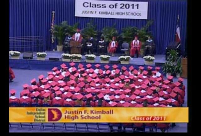 Justin F. Kimball High School (Dallas) 2011 Graduation on Vimeo