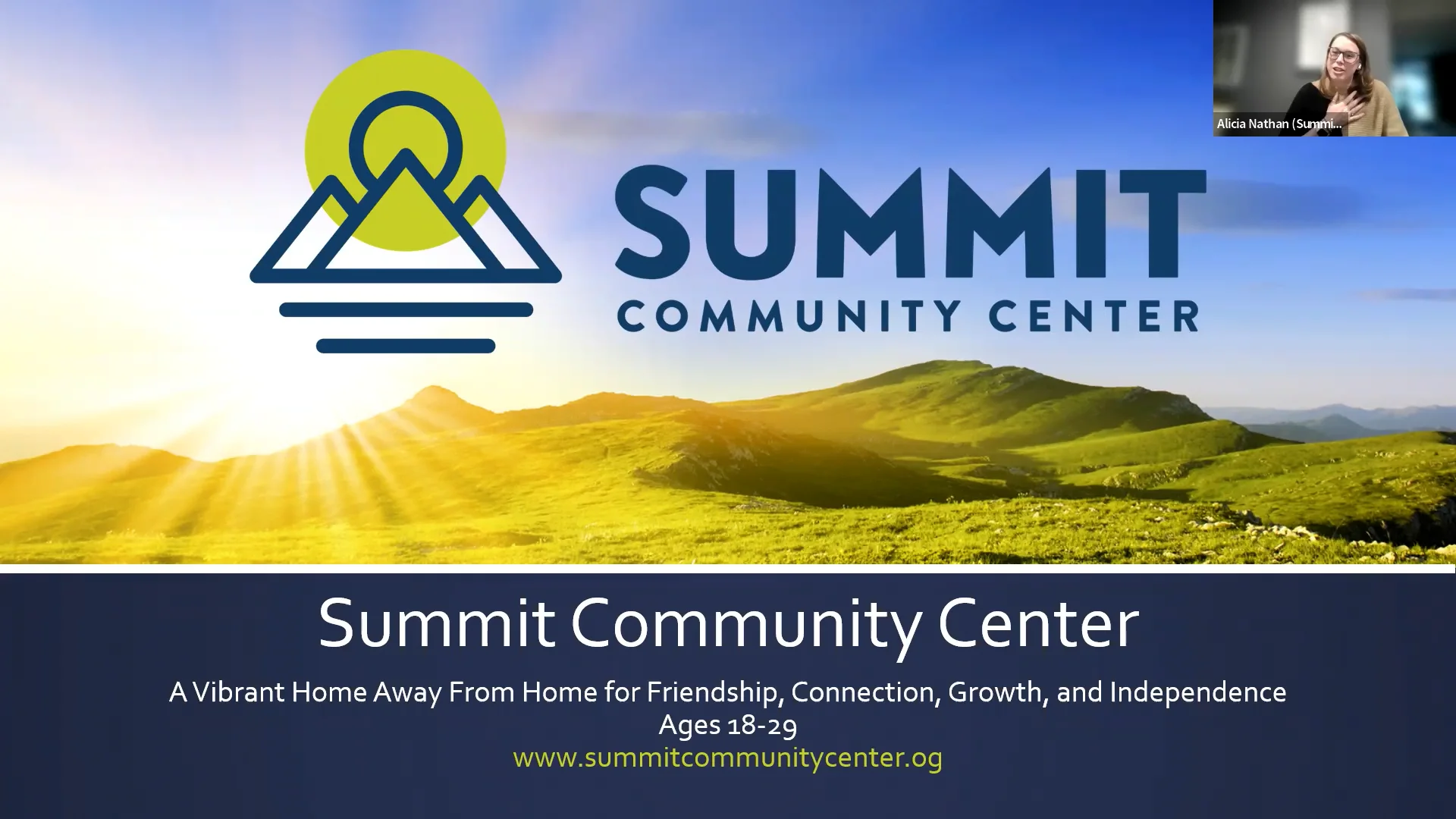 Summit Community Center Information Night on 4/5/23 on Vimeo