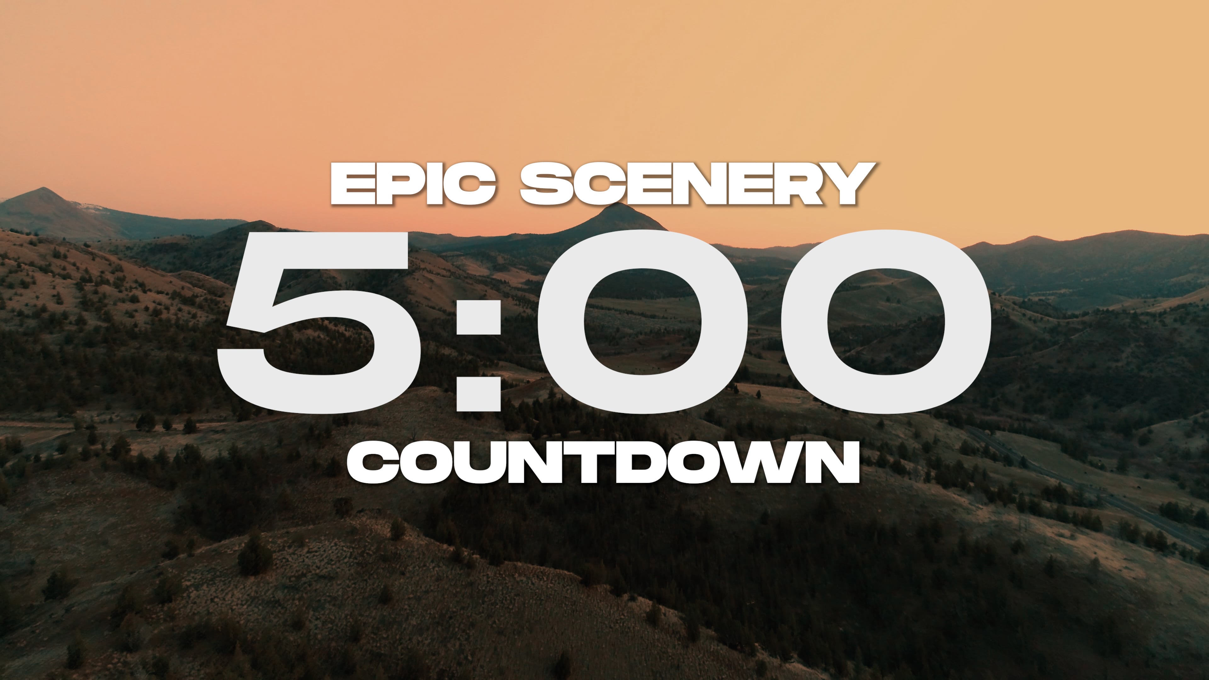 Epic Scenery Countdown (5 minutes) on Vimeo