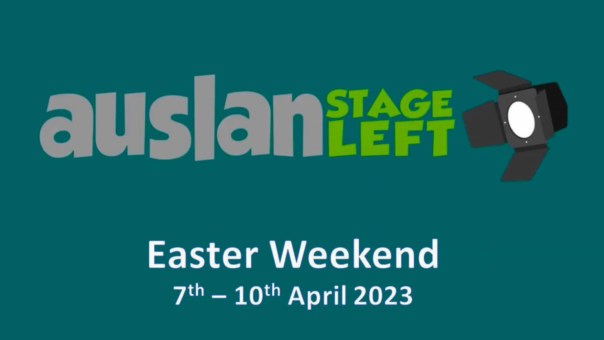 Auslan Stage Left video message - Easter Weekend on Vimeo