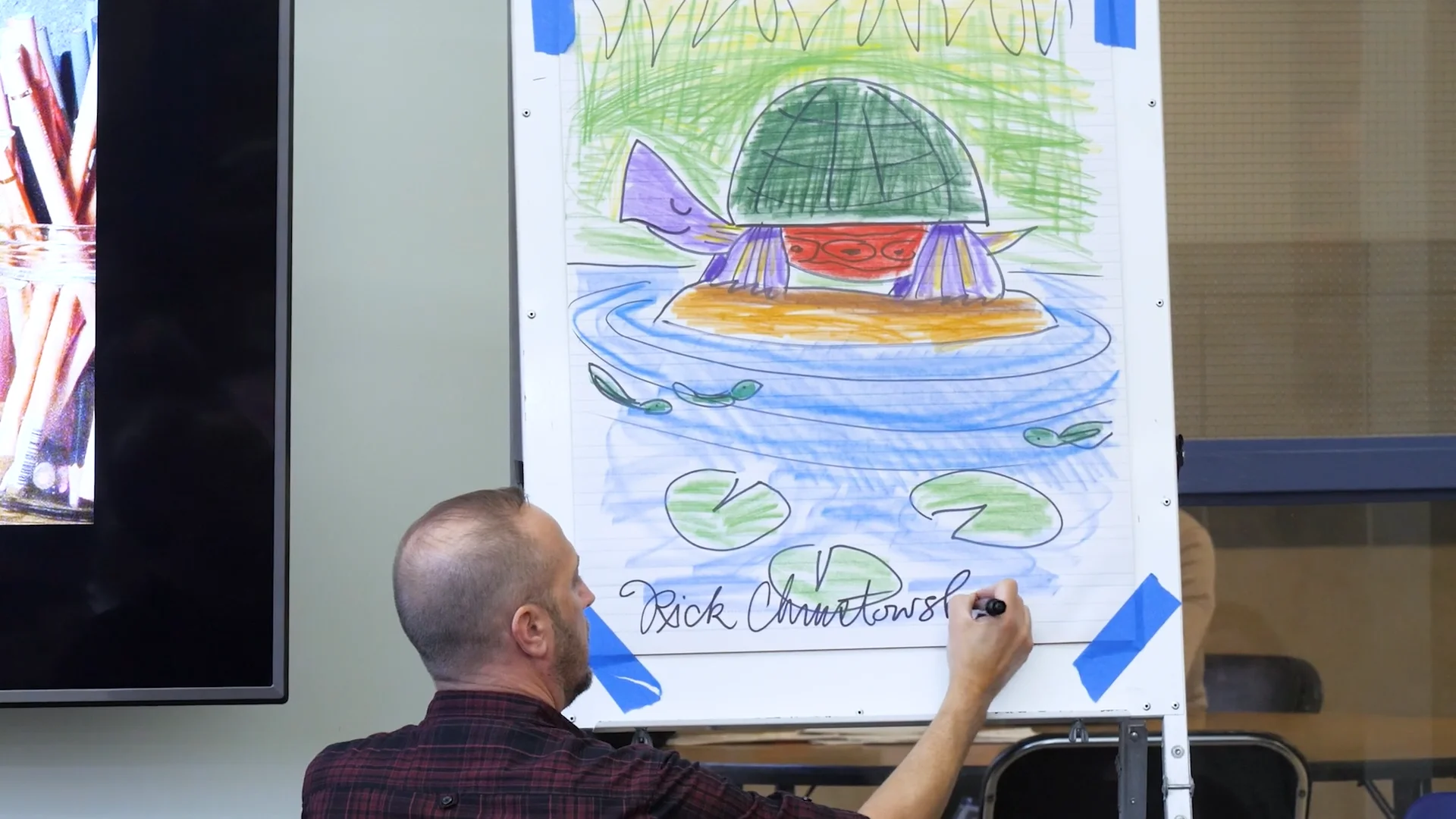 Rick Chrustowski Visits Meadowbrook on Vimeo