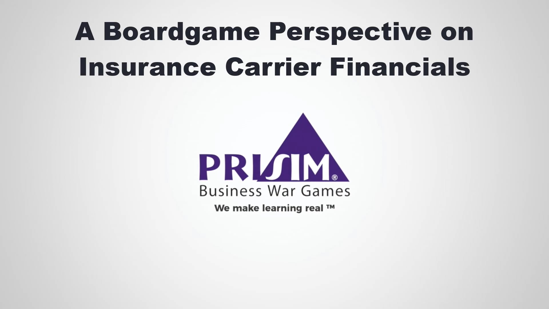 Insurance Carrier Boardgame - Introduction and Sell a Policy Exercise ...