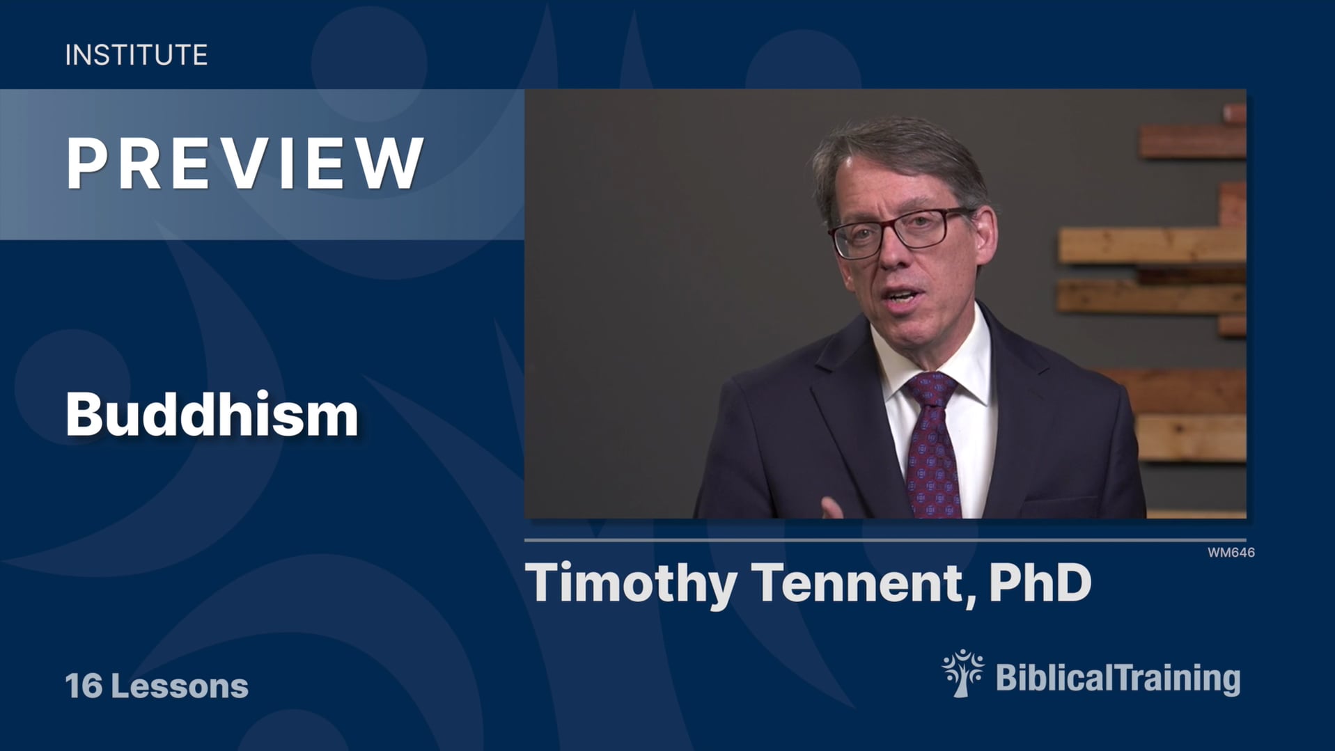 Buddhism | Timothy Tennent | WM646-00 Preview on Vimeo