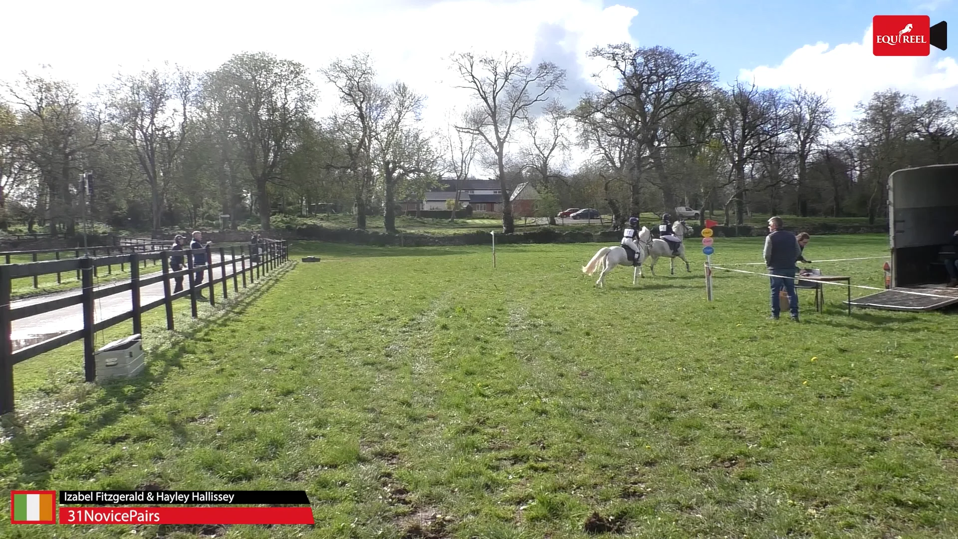 EQUIREEL 31NovicePairs Izabel Fitzgerald & Hayley Hallissey ...