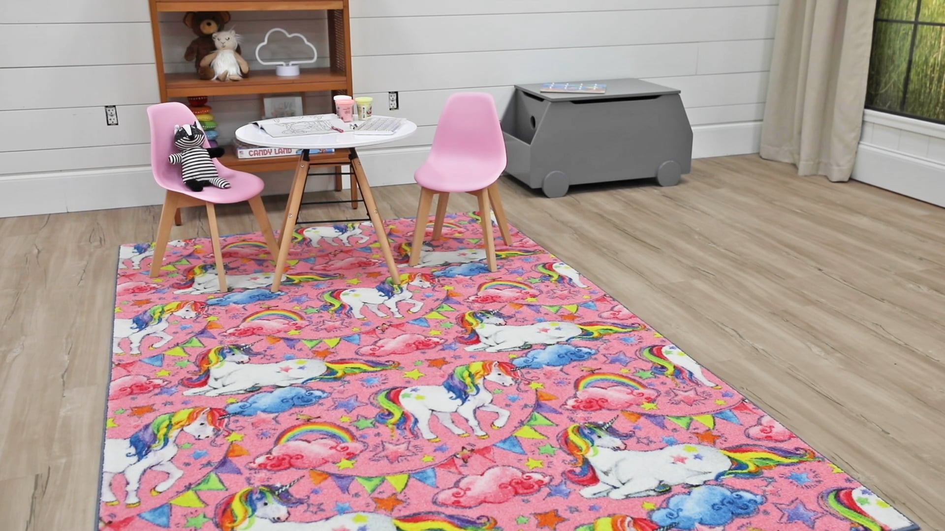Unicorn Wish Area Rug, 3' 4" x 5' - Contemporary - Kids Rugs - by ...