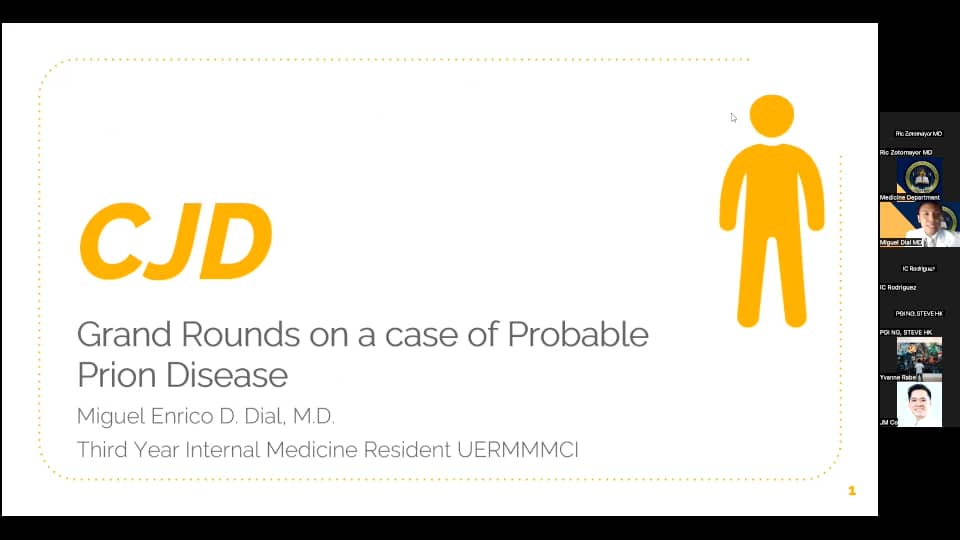 Grand Rounds Conference - Prion Disease on Vimeo