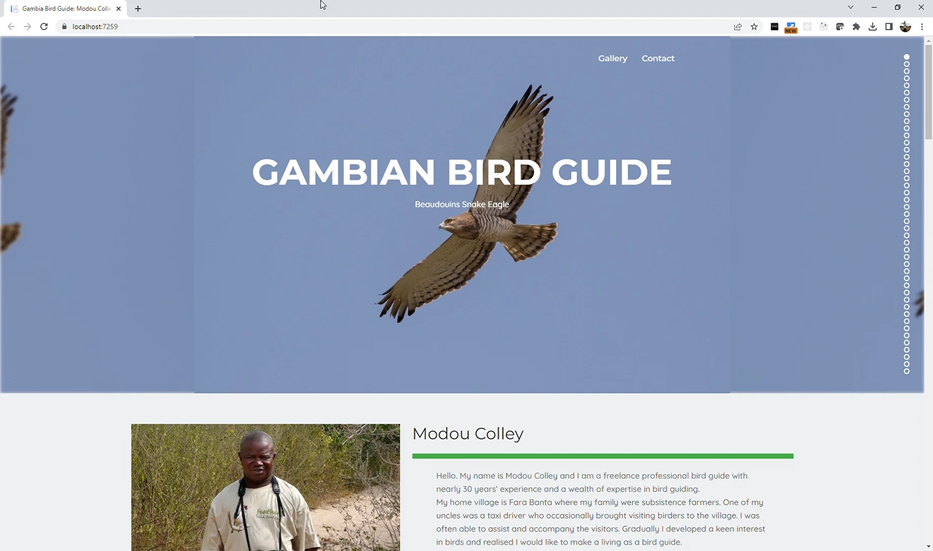 Gambia Bird Guide_ Modou Colley - Google Chrome 2023-04-09 16-07-16.mp4 ...