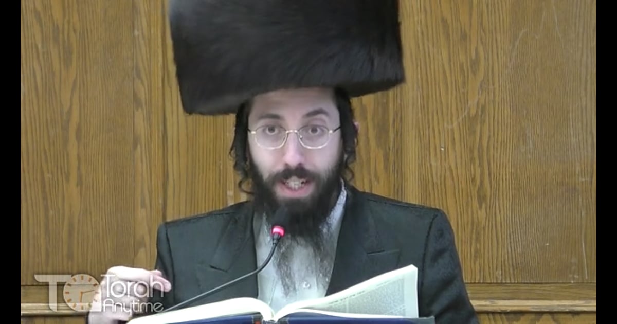 R' Eluzer Nissen Rubin | Daf Yomi: Sotah Daf 11