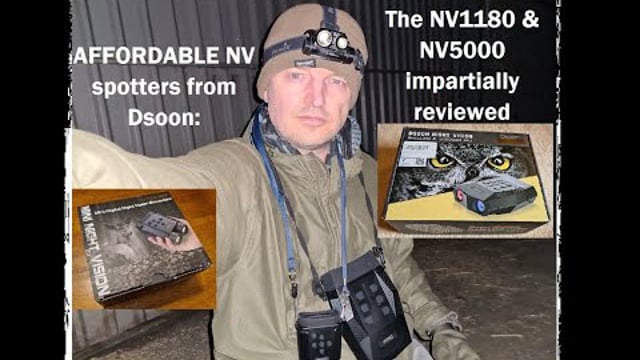 Affordable Night Vision two handheld spotters from DsoonHunt - Airgun101