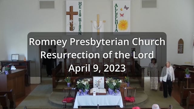 Romney Presbyterian Church – Come in to be Filled, Go out to Serve!
