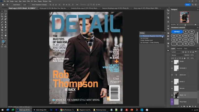 Magazine Cover Page Design Photoshop