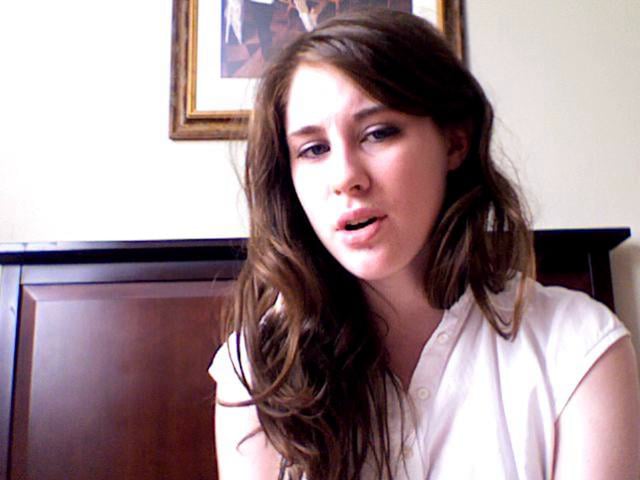 Portia singing "Tonight" by Kate Walsh cover on Vimeo