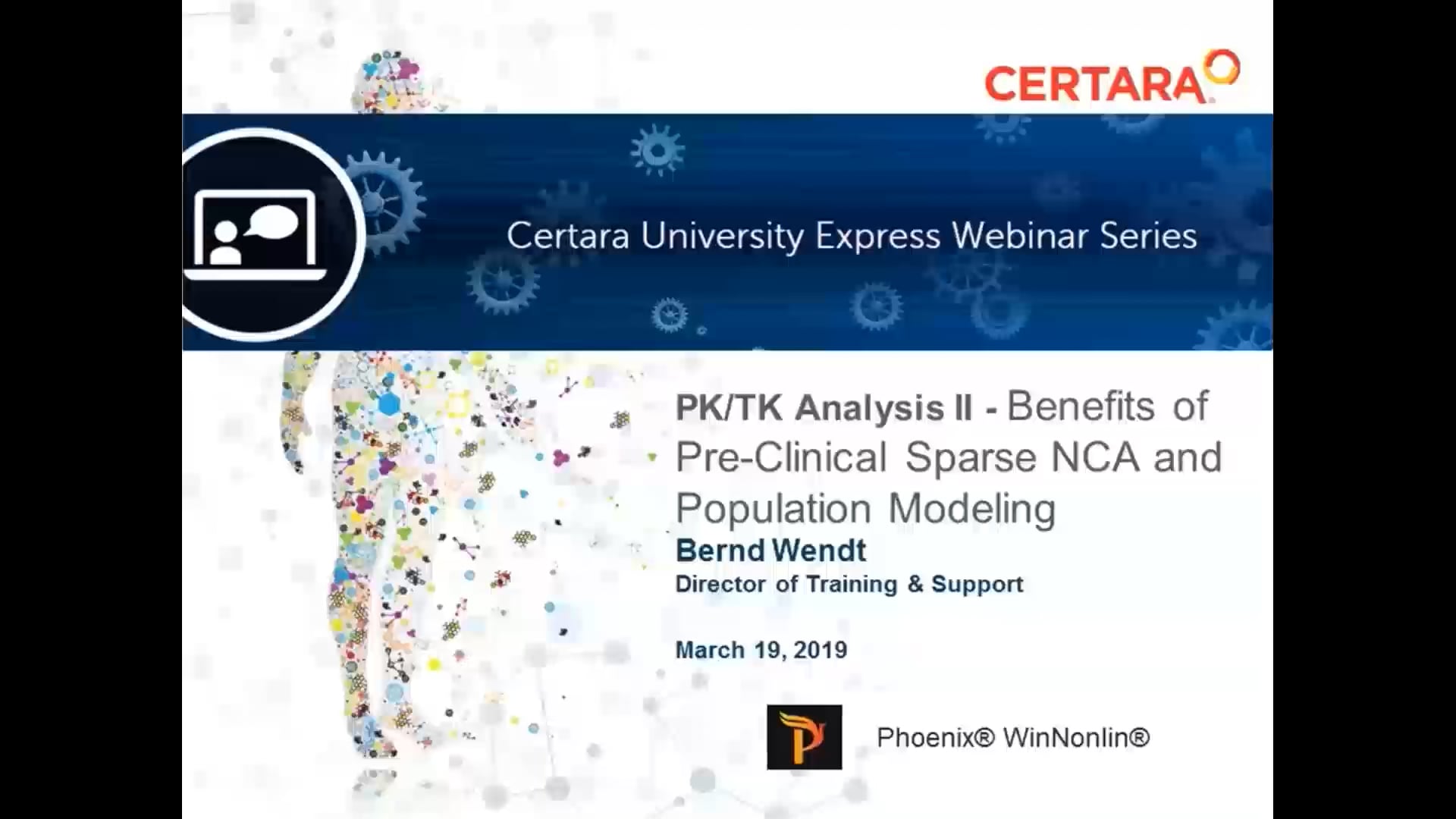 PK/TK Analysis II - Benefits of Pre-Clinical Sparse NCA and Population Modeling on Vimeo