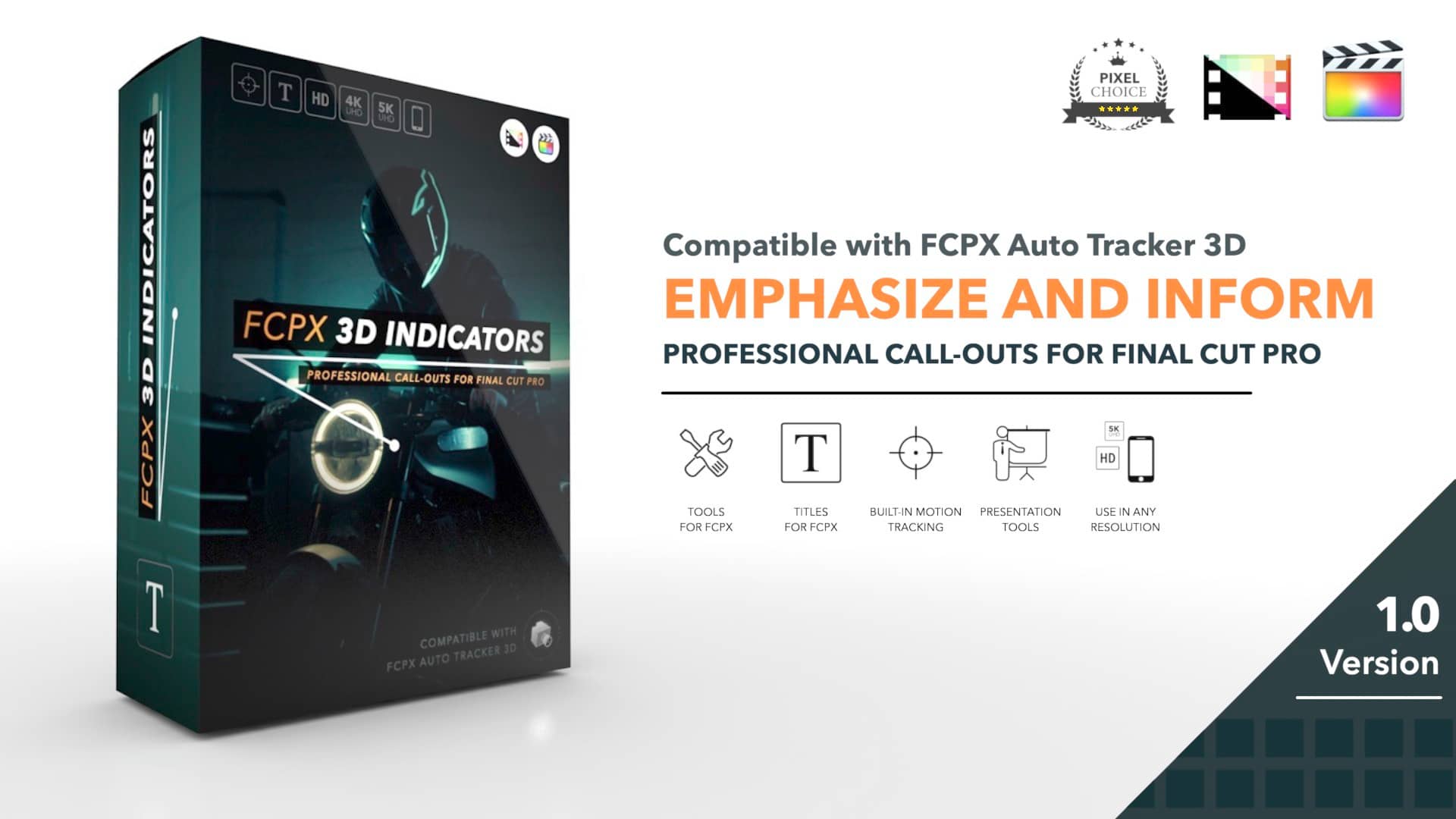 FCPX 3D Indicators - Professional 3D Callout Titles - Pixel Film Studios on Vimeo