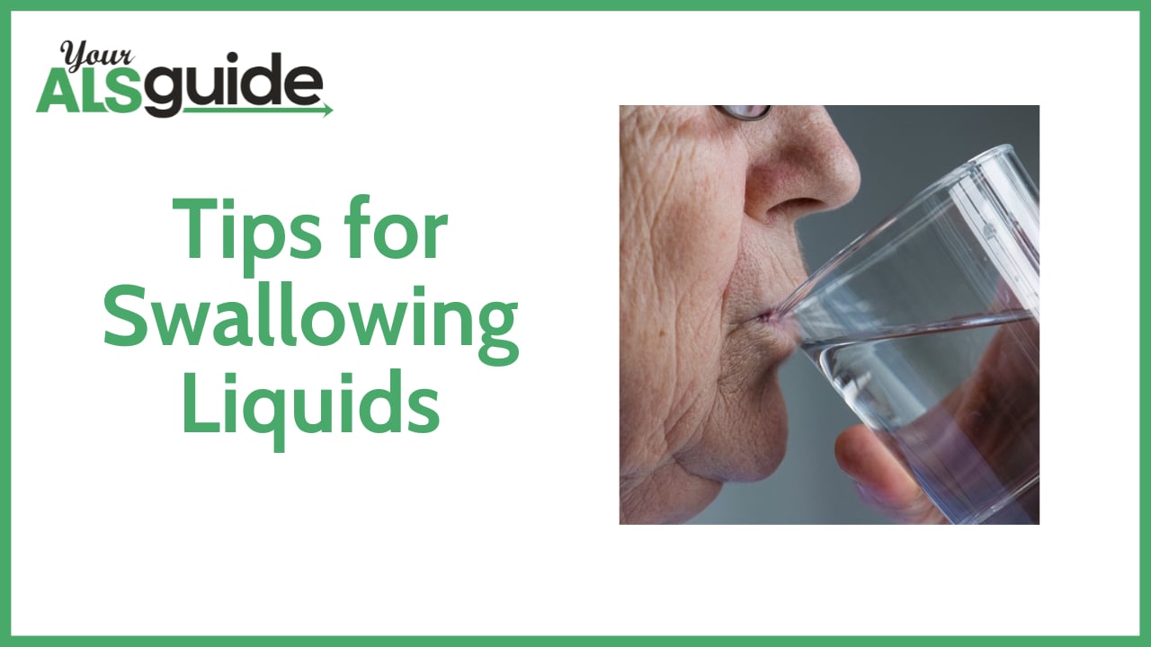 Tips for Swallowing Liquids with ALS on Vimeo