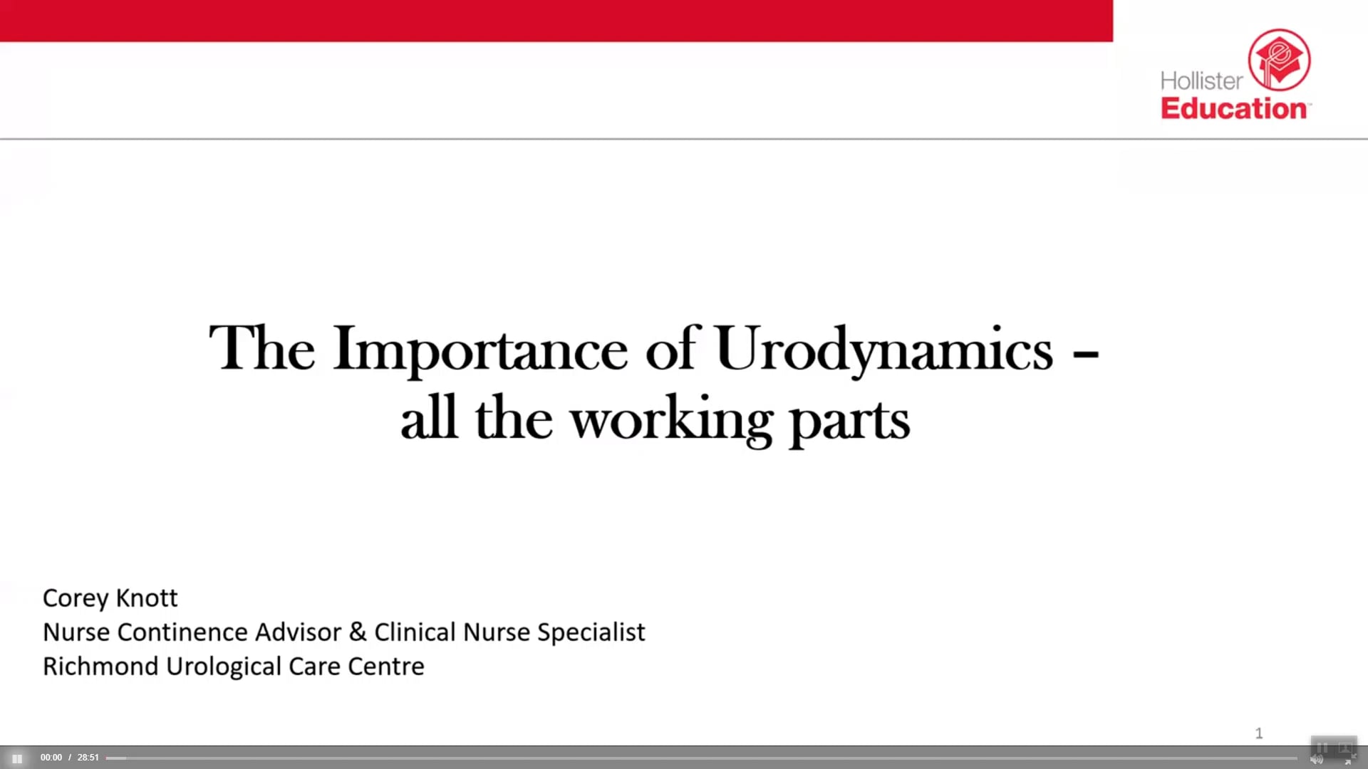 The Importance of Urodynamics by Corey Knott on Vimeo
