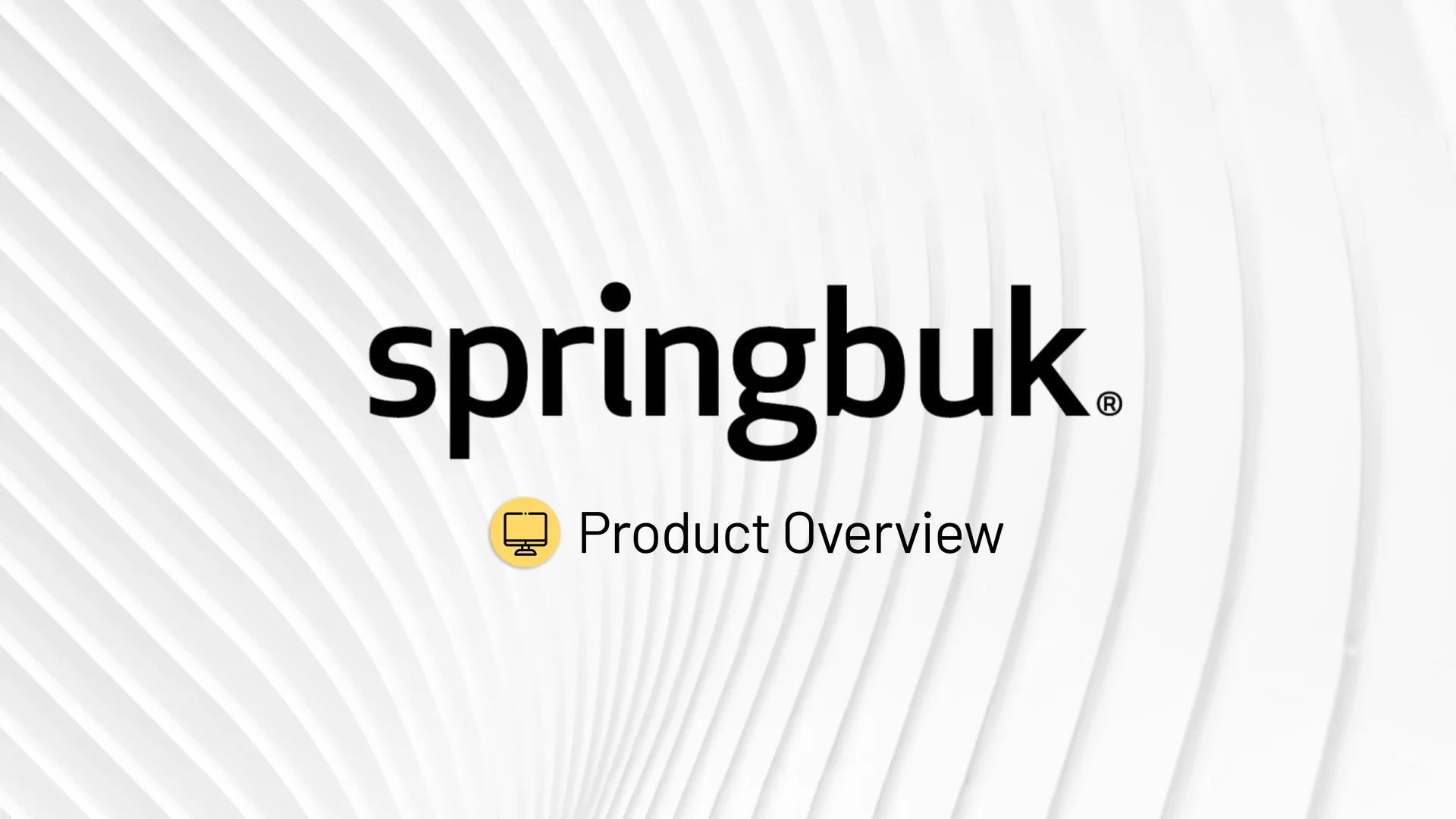 Springbuk Product Overview on Vimeo