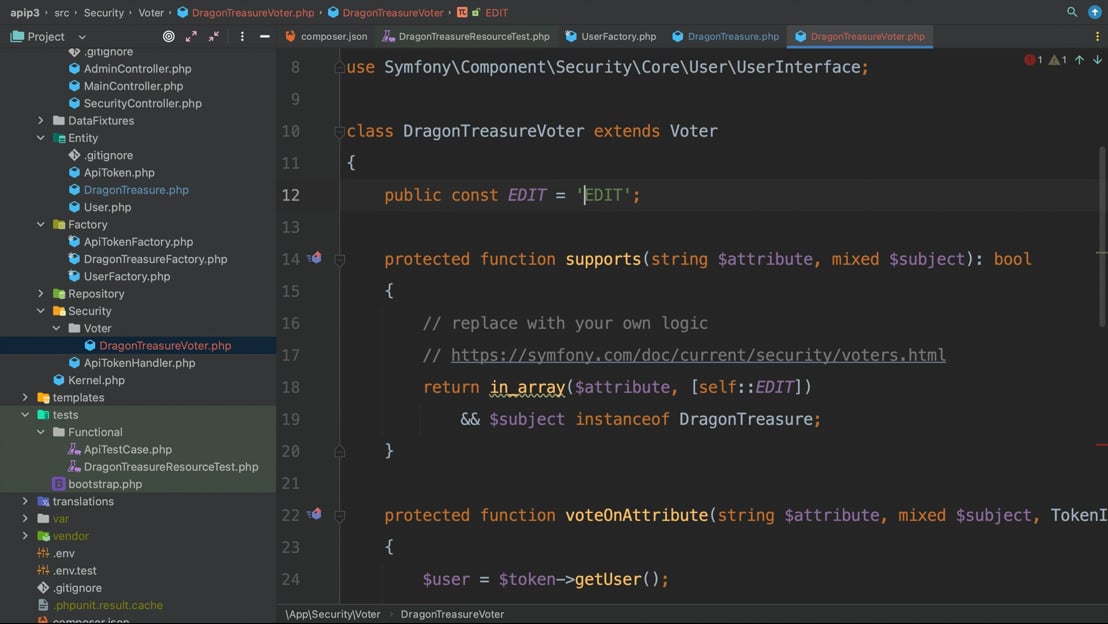 Security Voter Api Platform 3 Part 2 Security For Your Treasures Symfonycasts