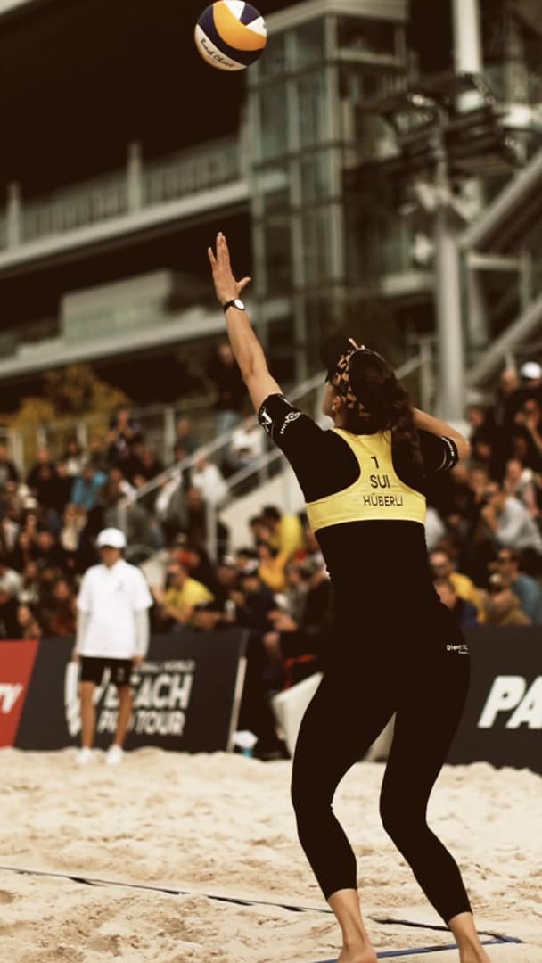 What a Point in Beach Volley in Paris Roland Garros with Anastasija ...