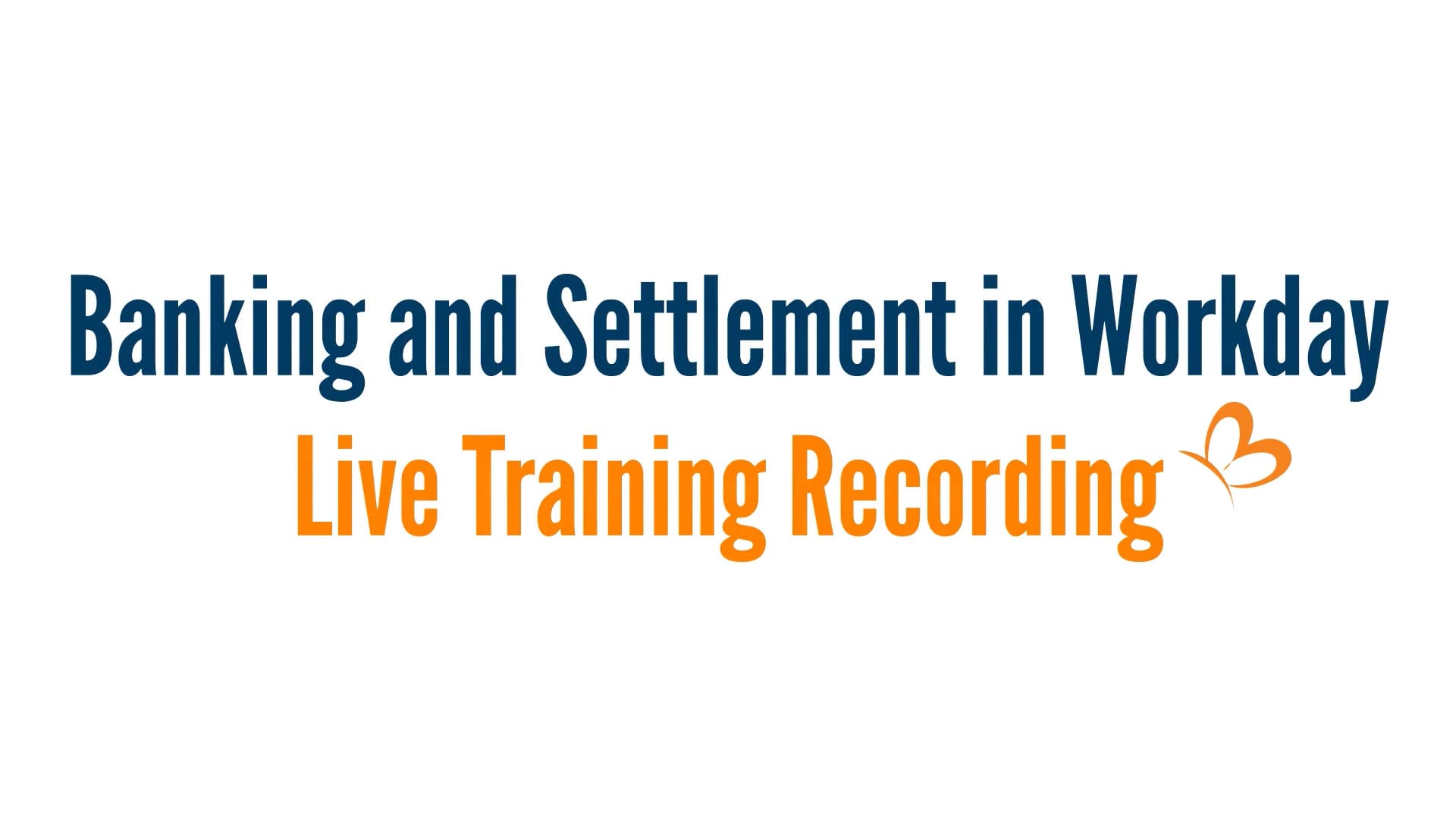 Banking and Settlement in Workday on Vimeo