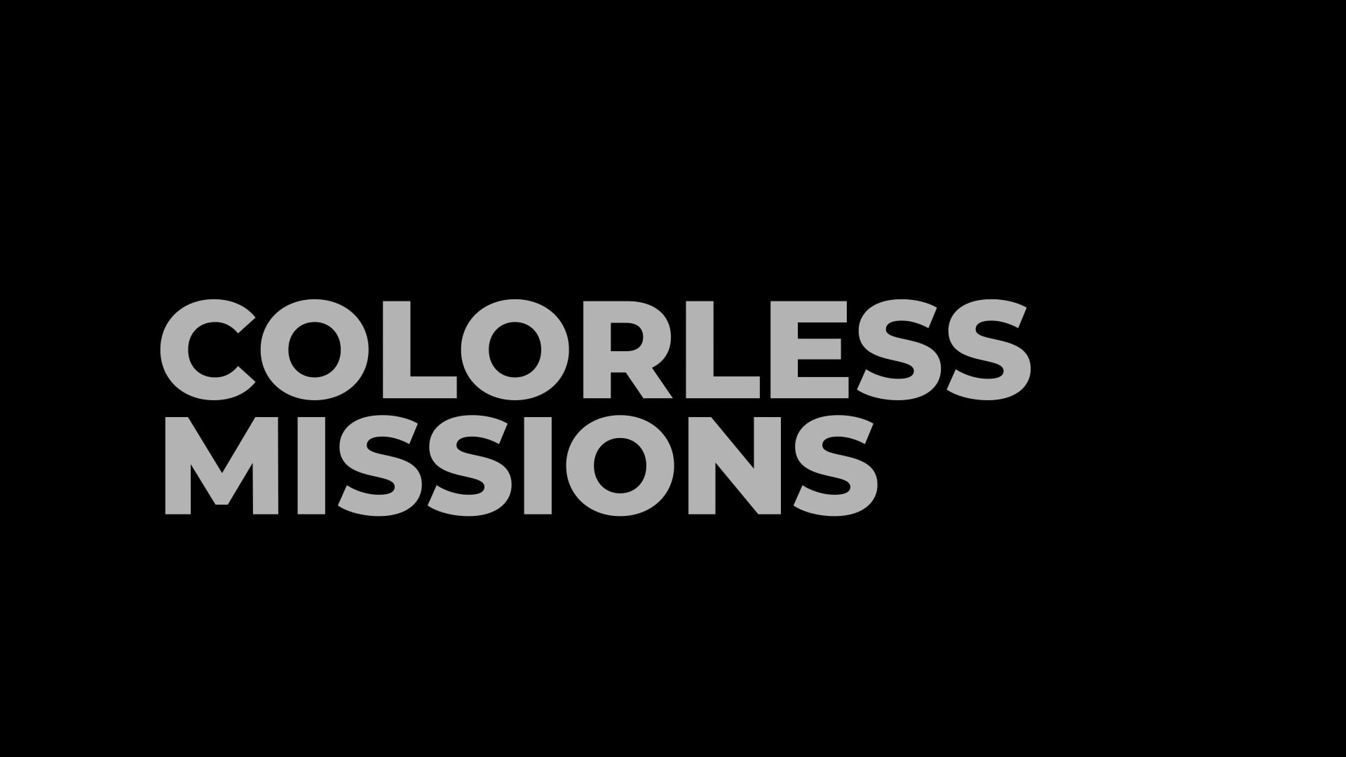 Colorless Missions: A Sisters Who Care Story on Vimeo