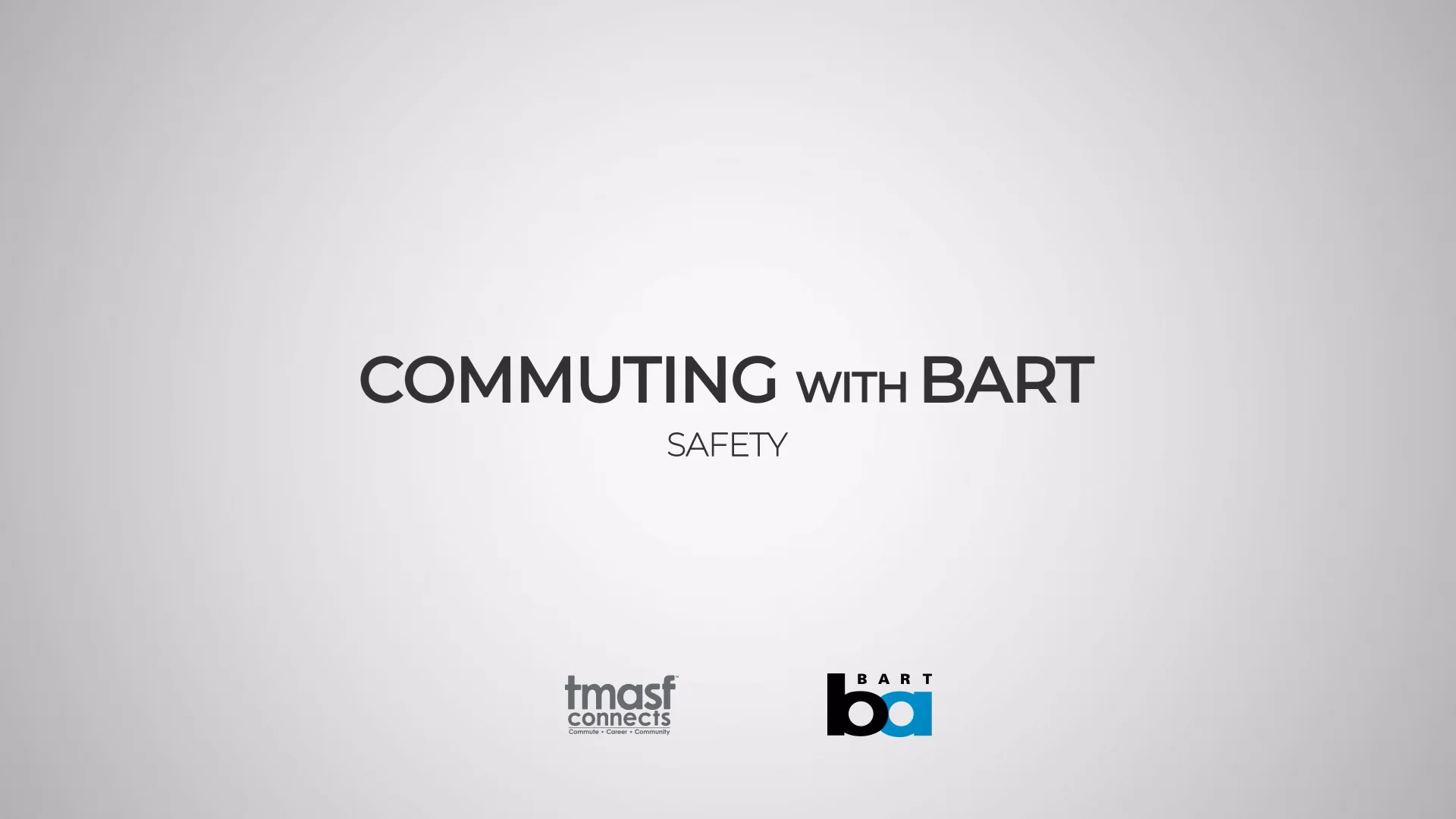 Commuting with BART - Safety on Vimeo