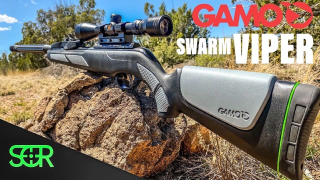 Gamo SWARM VIPER .22 + JTS Pellets ACCURACY TEST - Airgun101