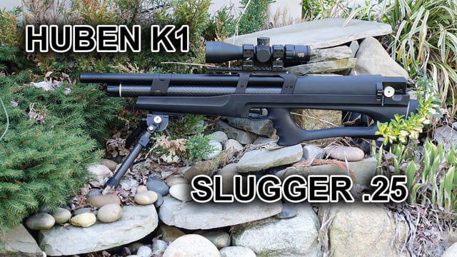 HUBEN K1 .25 cal AVS slugs 75 and 100 YARDS - Airgun101