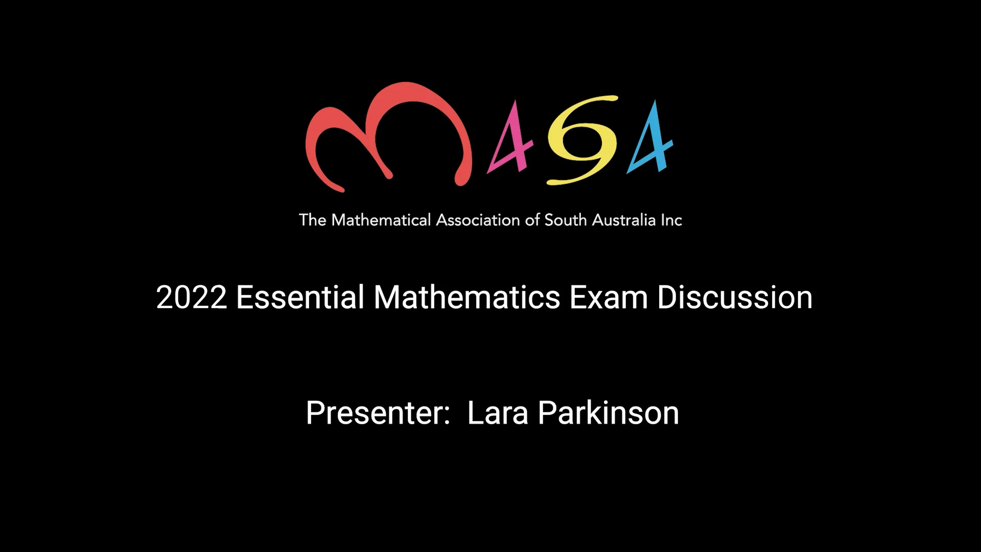 2022 Essential Mathematics Exam Discussion2