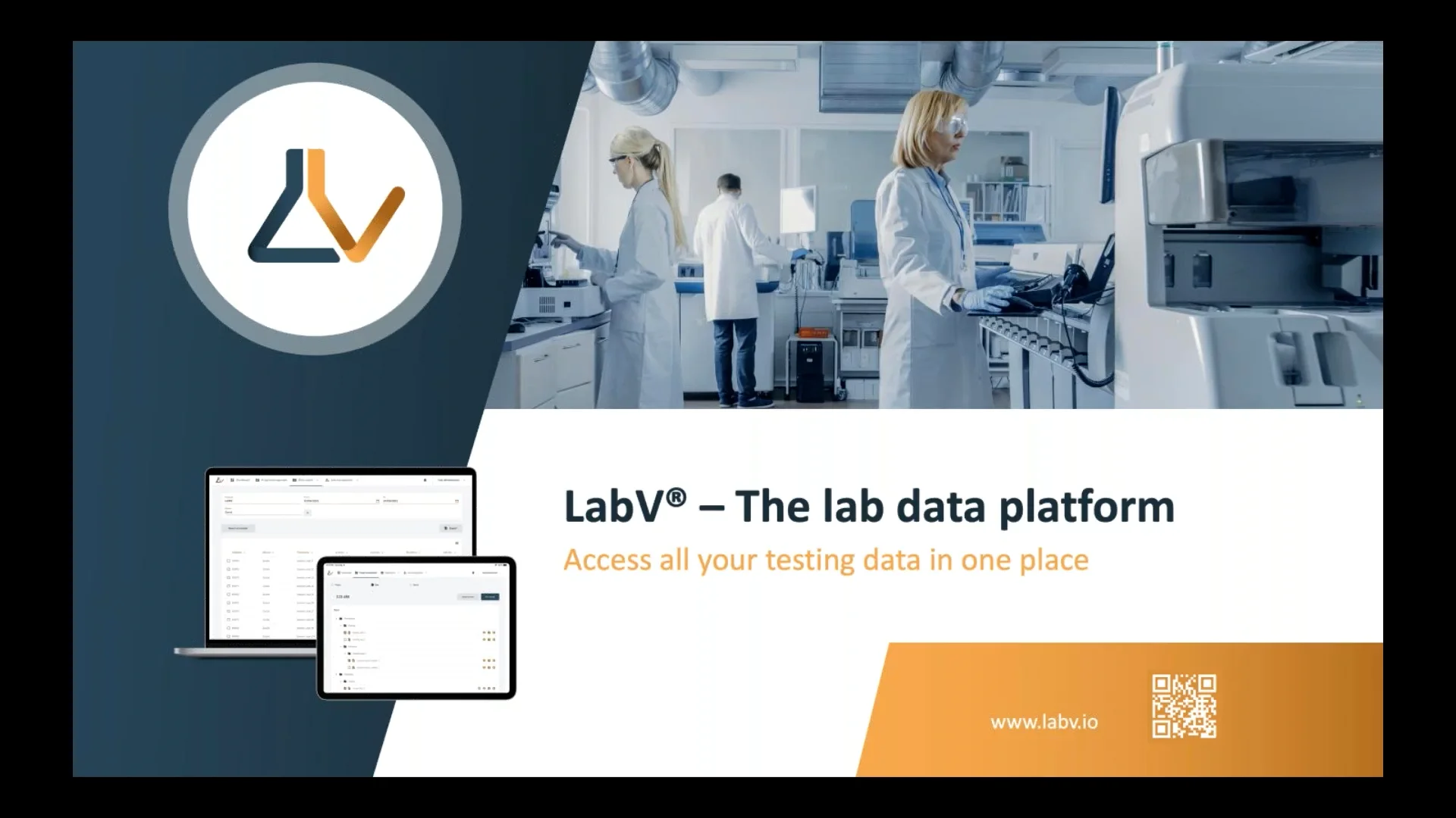 LabV – the lab data platform for the data-driven laboratory of the future on Vimeo