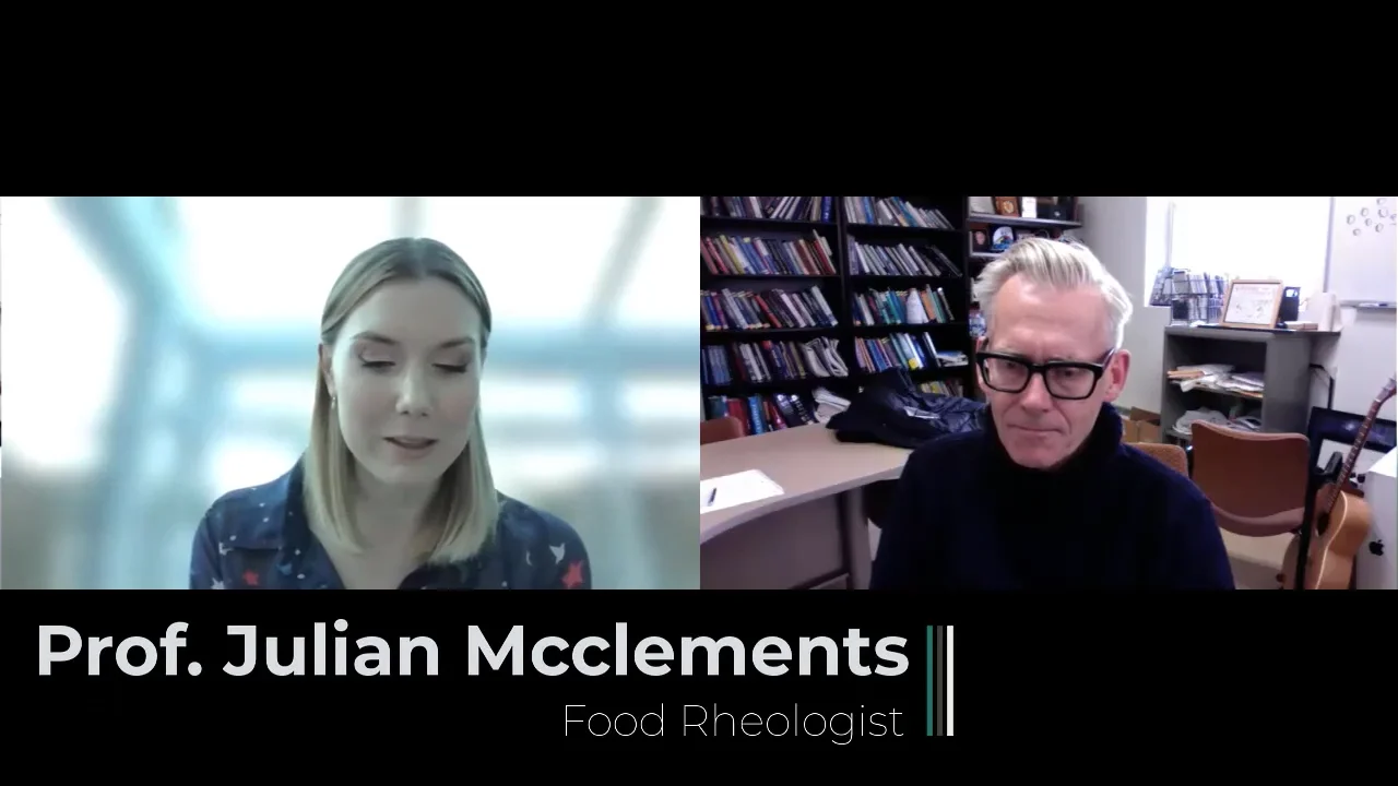 Interview with a Food Rheologist | #1 Prof. Julian McClements on Vimeo