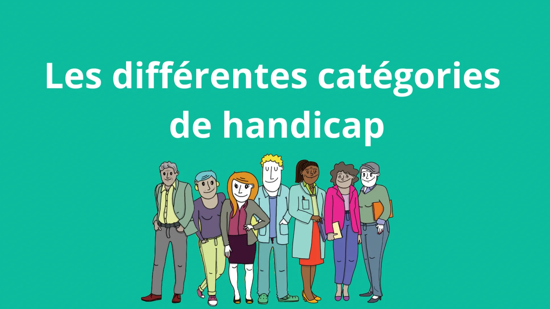 Les différentes catégories de handicap on Vimeo