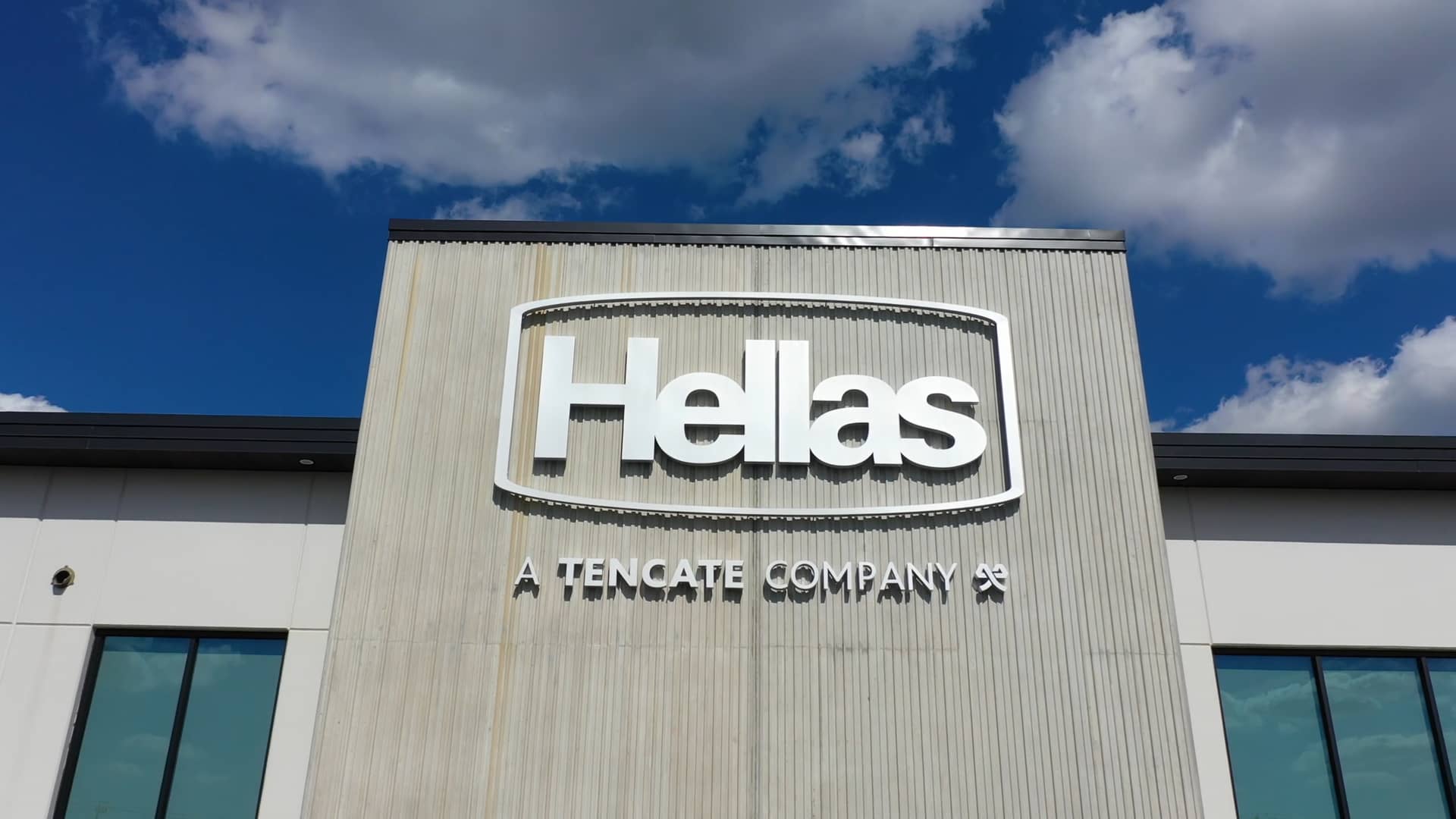 Hellas A Tencate Company Sign Install - Cedar Park, TX on Vimeo
