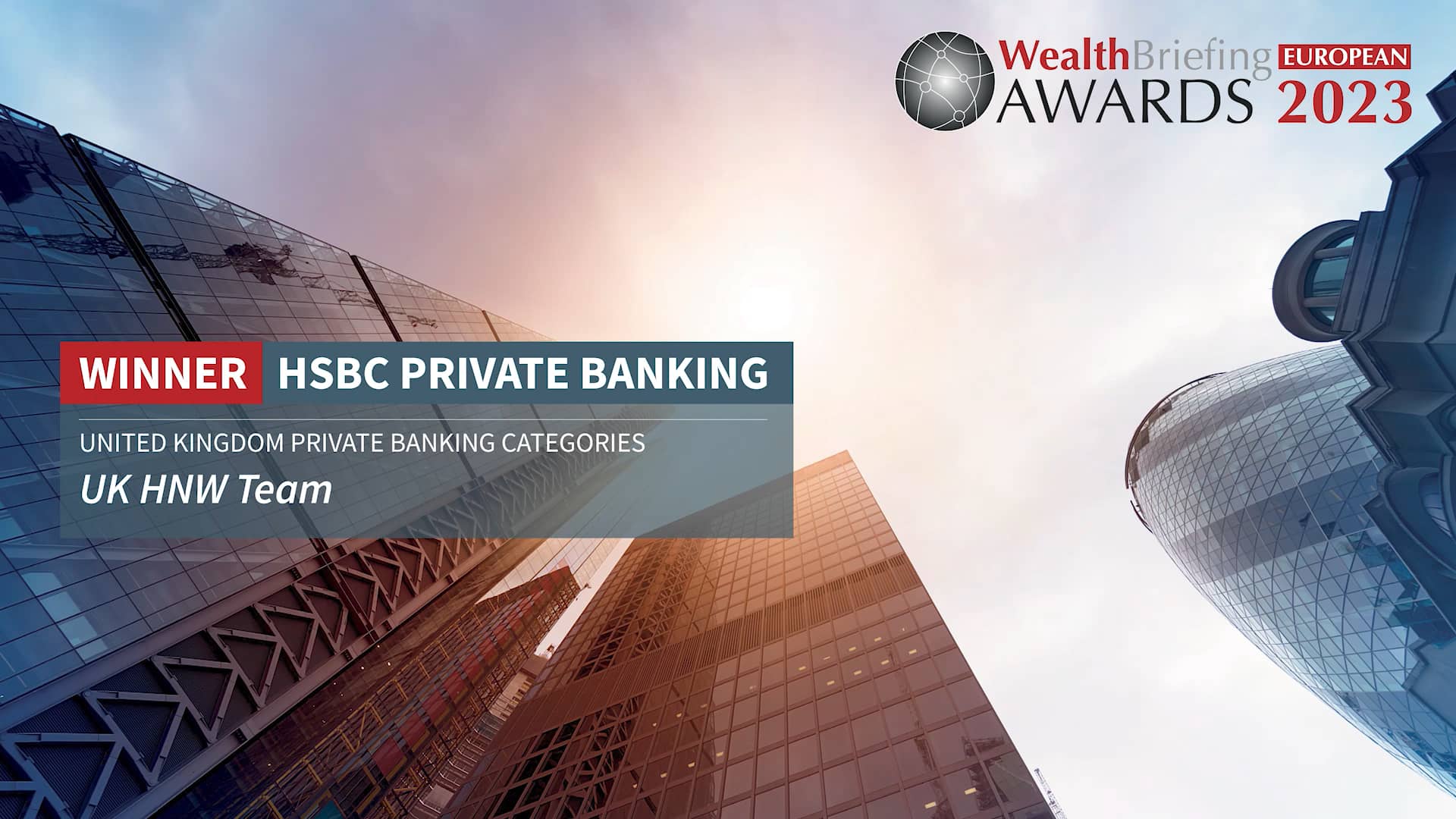 WB European Awards 2023 - HSBC Private Banking on Vimeo