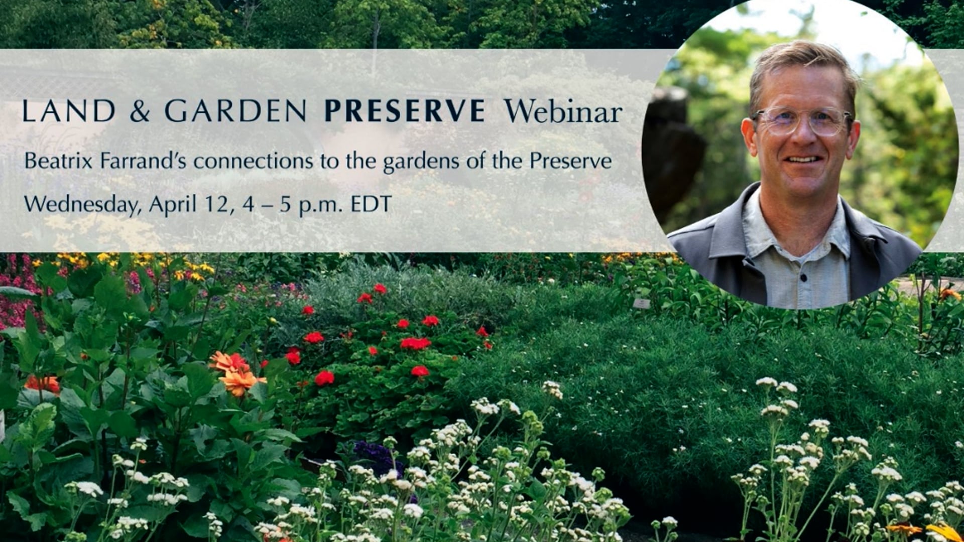 Webinars & Video Tours | LandGarden Preserve