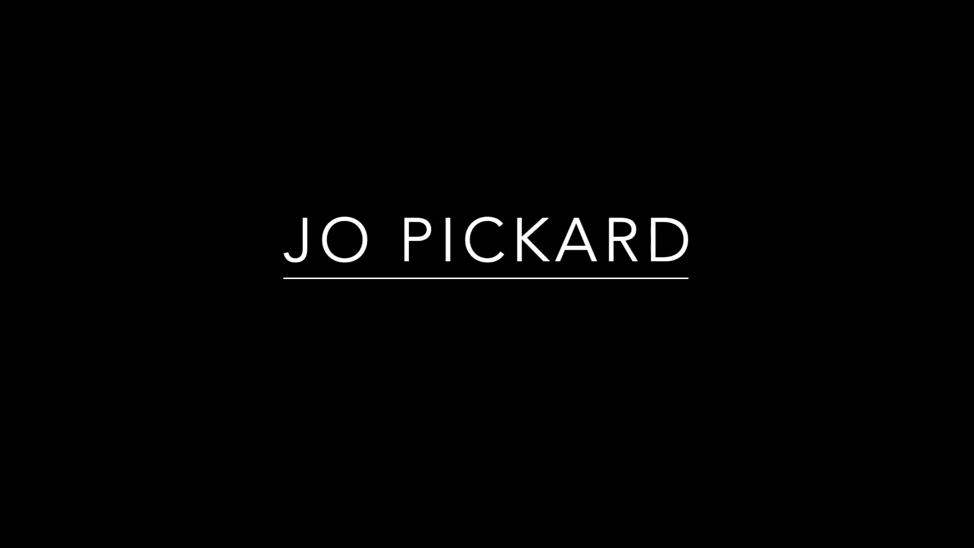 Jo Pickard on Vimeo