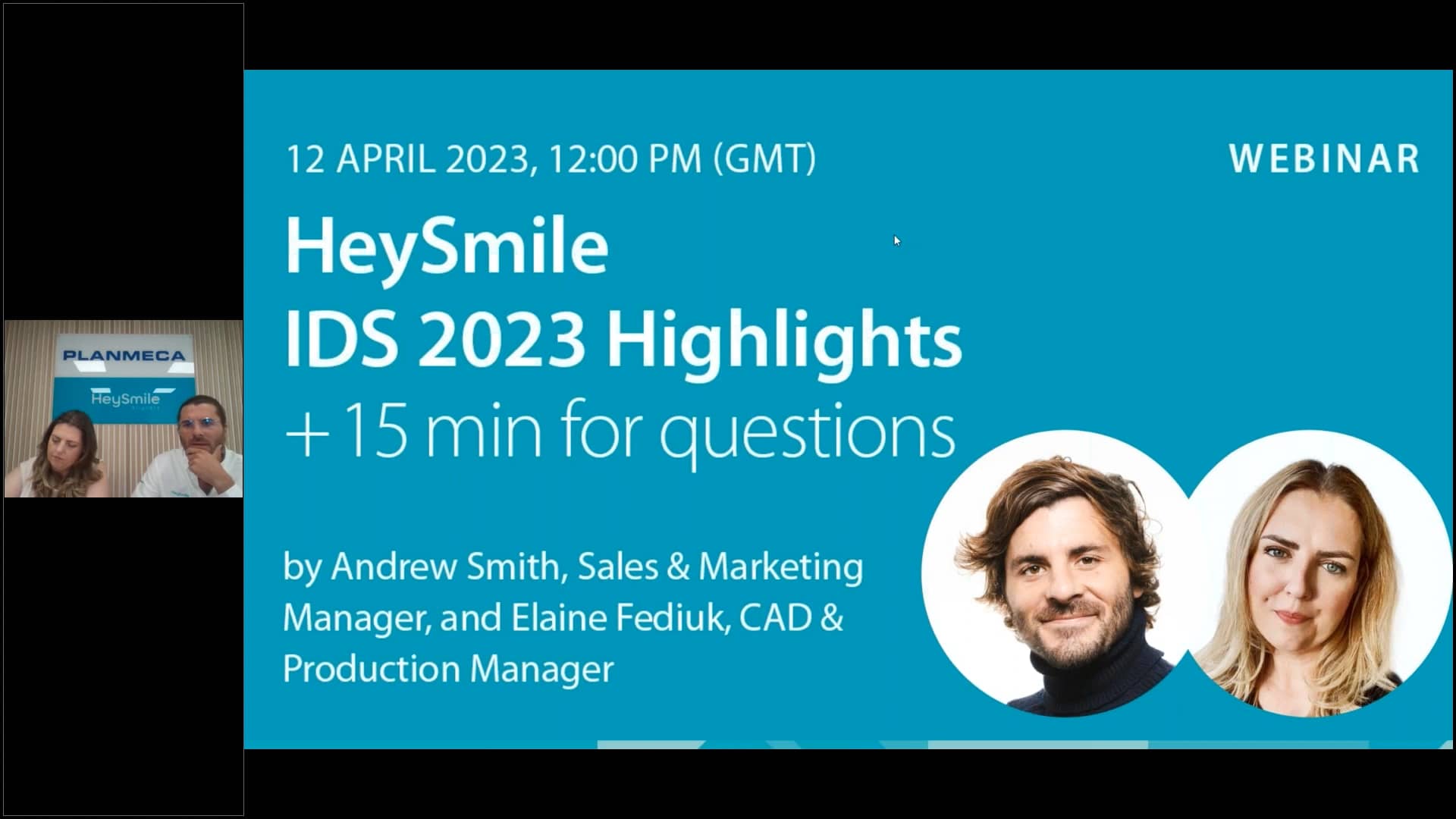 Webinar: HeySmile IDS 2023 Highlights on Vimeo