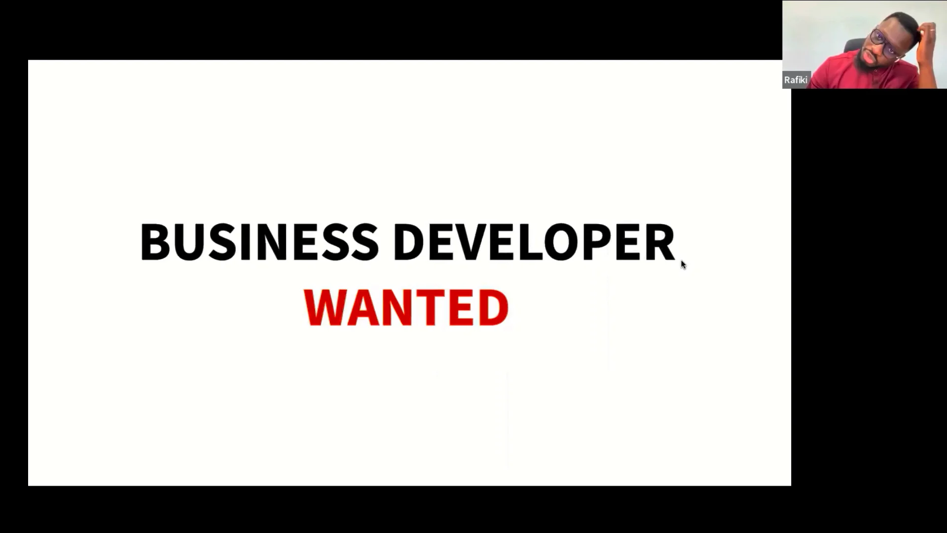 business developer wanted 2 on Vimeo