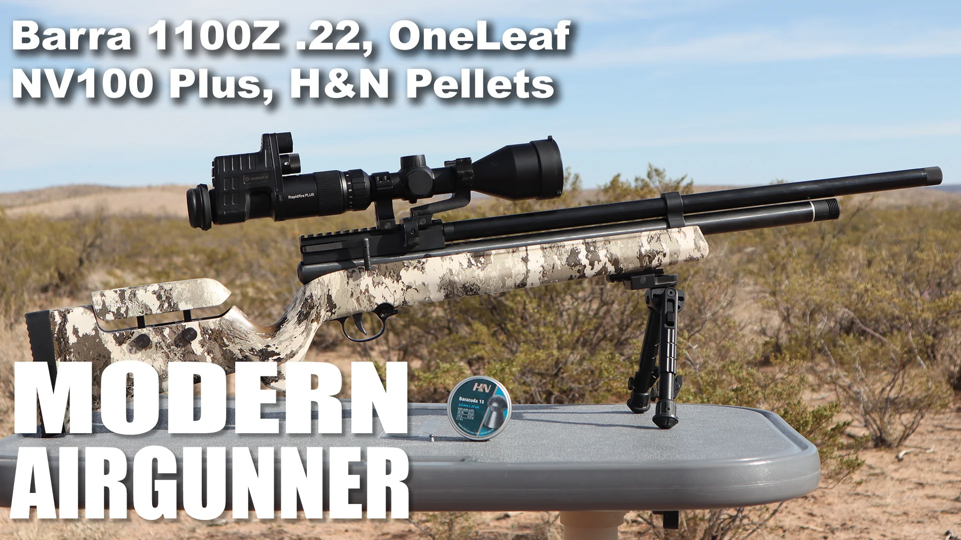Modern Airgunner - BARRA 1100Z .22 PCP Airgun - Affordable Backyard ...