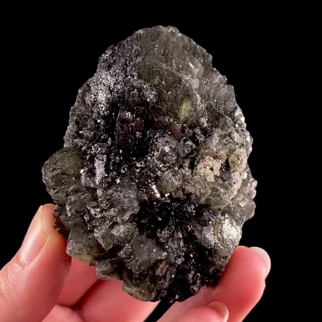 Prehnite with Graphite | Merelani Hills, Lelatema Mts., Simanjiro Dist ...