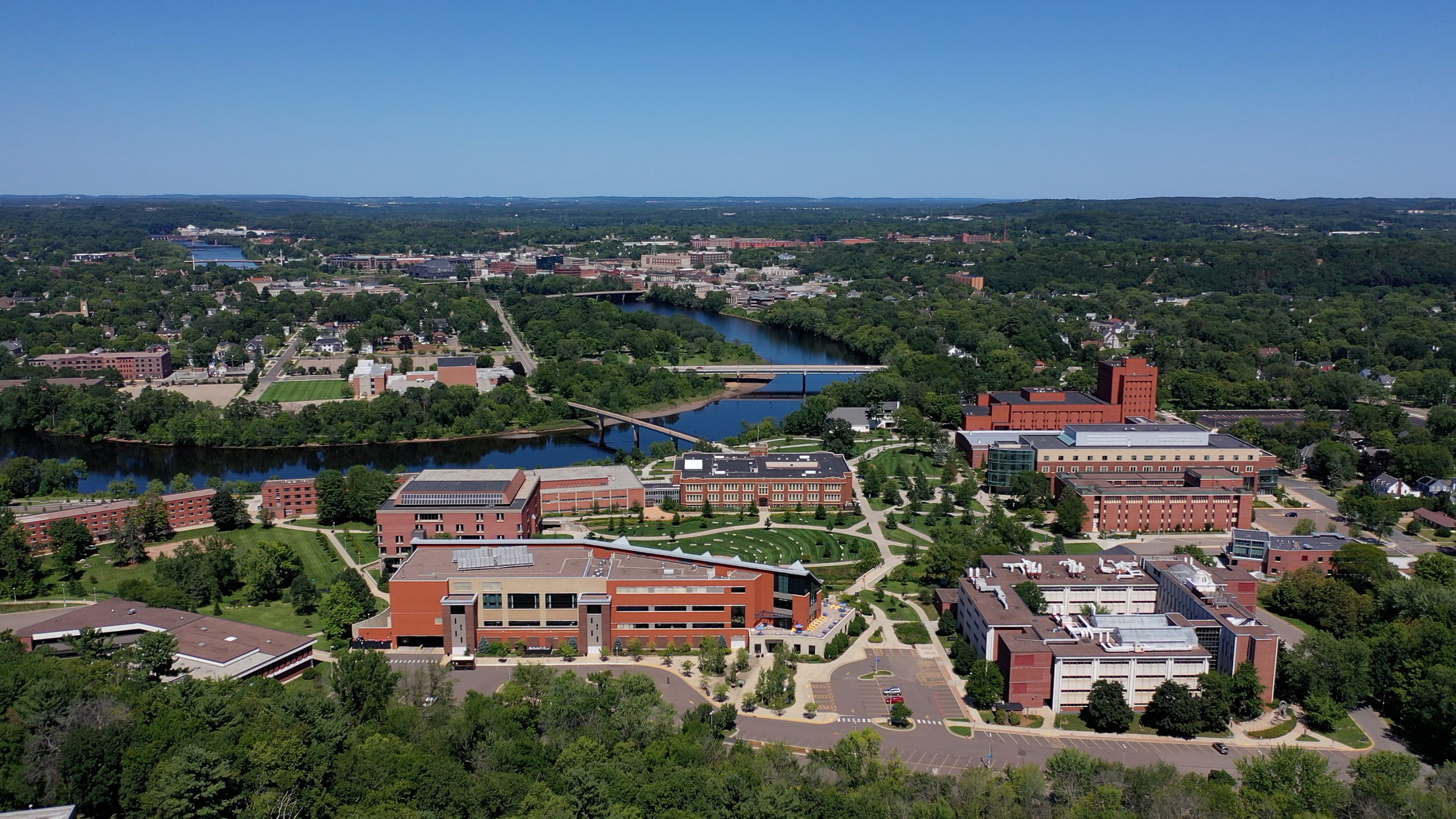 SpinVision - Drone Showcase - UWEC Upper Campus McPhee - 3 on Vimeo